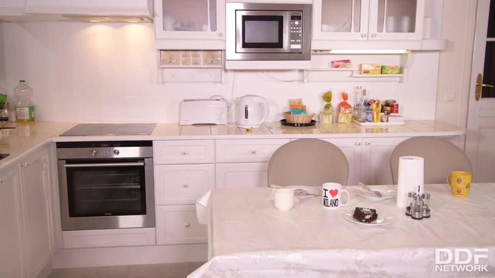 Kinky In The Kitchen Green Eyes Tina Kay Coco De Mal Yanick Shaft